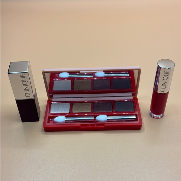 Clinique | Makeup | Clinique Eyeshadow Palette Cola Pop Lipstick Mini ...